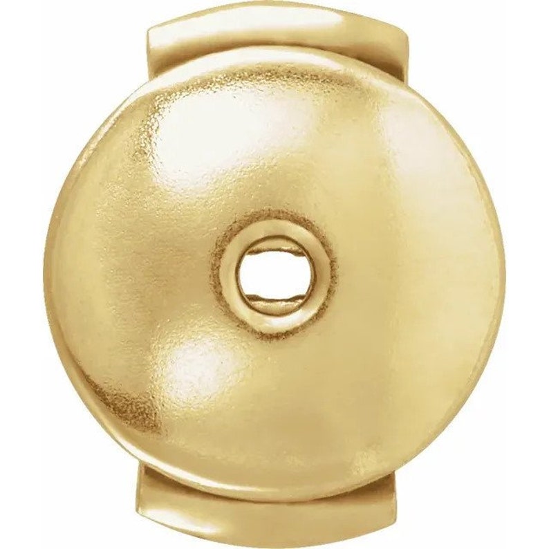 14K Gold Guardian II Safety Earring Back Replacement Secure Earring ...