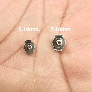 14K Gold Guardian II Safety Earring Back Replacement Secure Earring ...