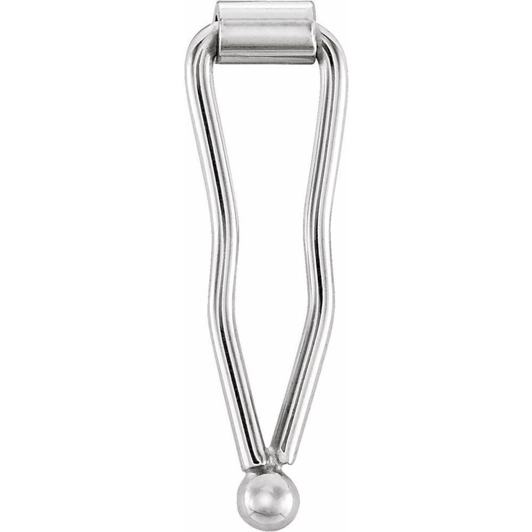 14K Gold Figure Eight Safety Catch | Double Lock Clasp for Fine Jewelry ...