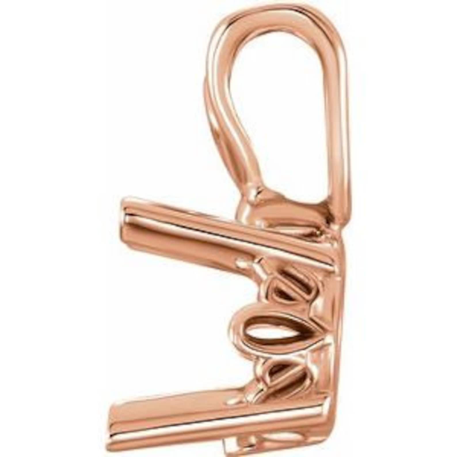 14K Gold Round 4-prong Pendant Mounting Available in 3mm - 22mm - Etsy