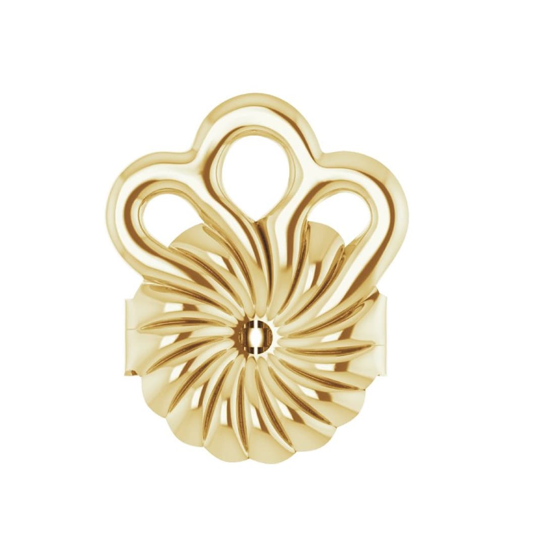 14K Gold Earring Stabilizer Back Lifters for Large or Heavy Earrings - Etsy