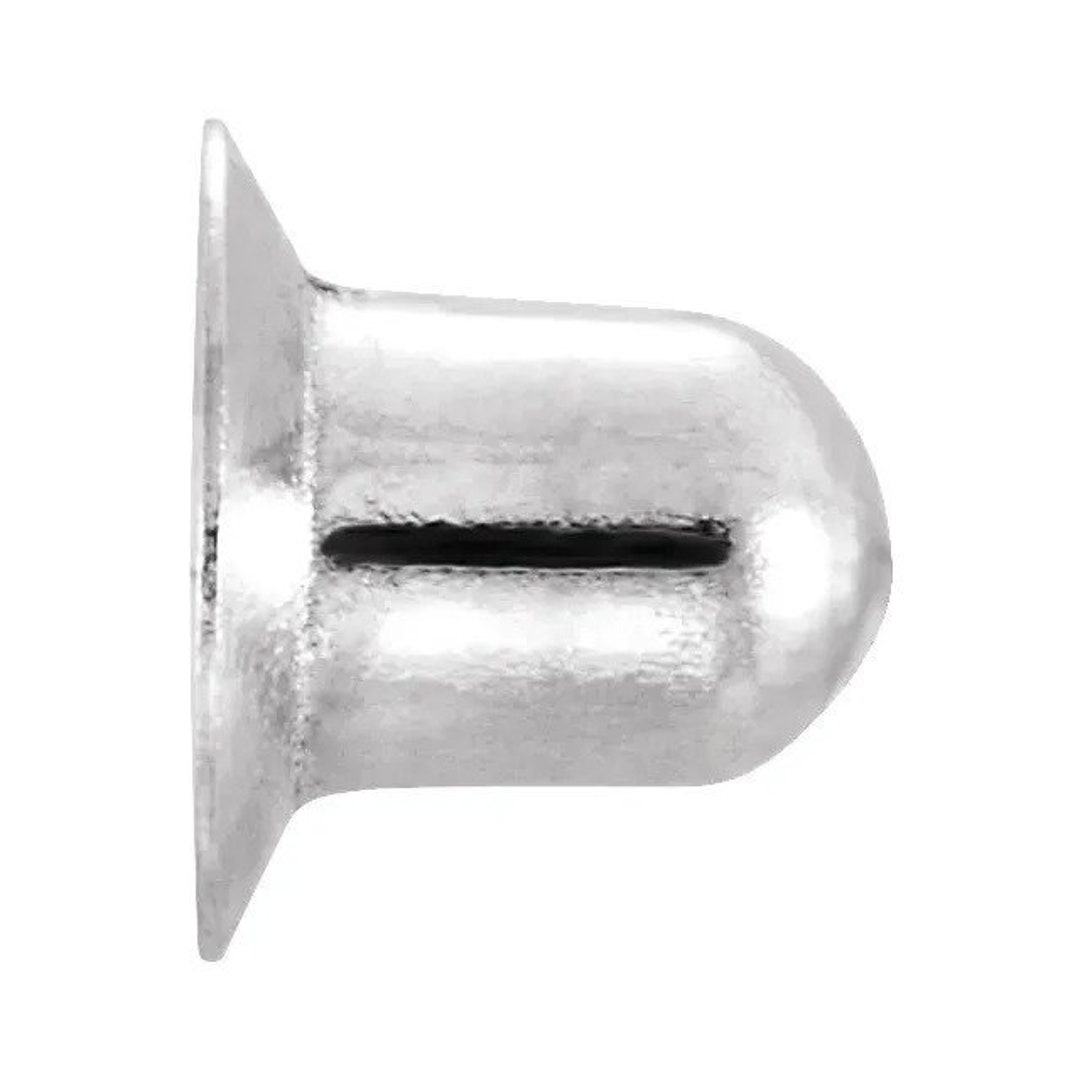 14K Gold Baby Threaded Earring Back With 3.9 Mm Pad - Etsy