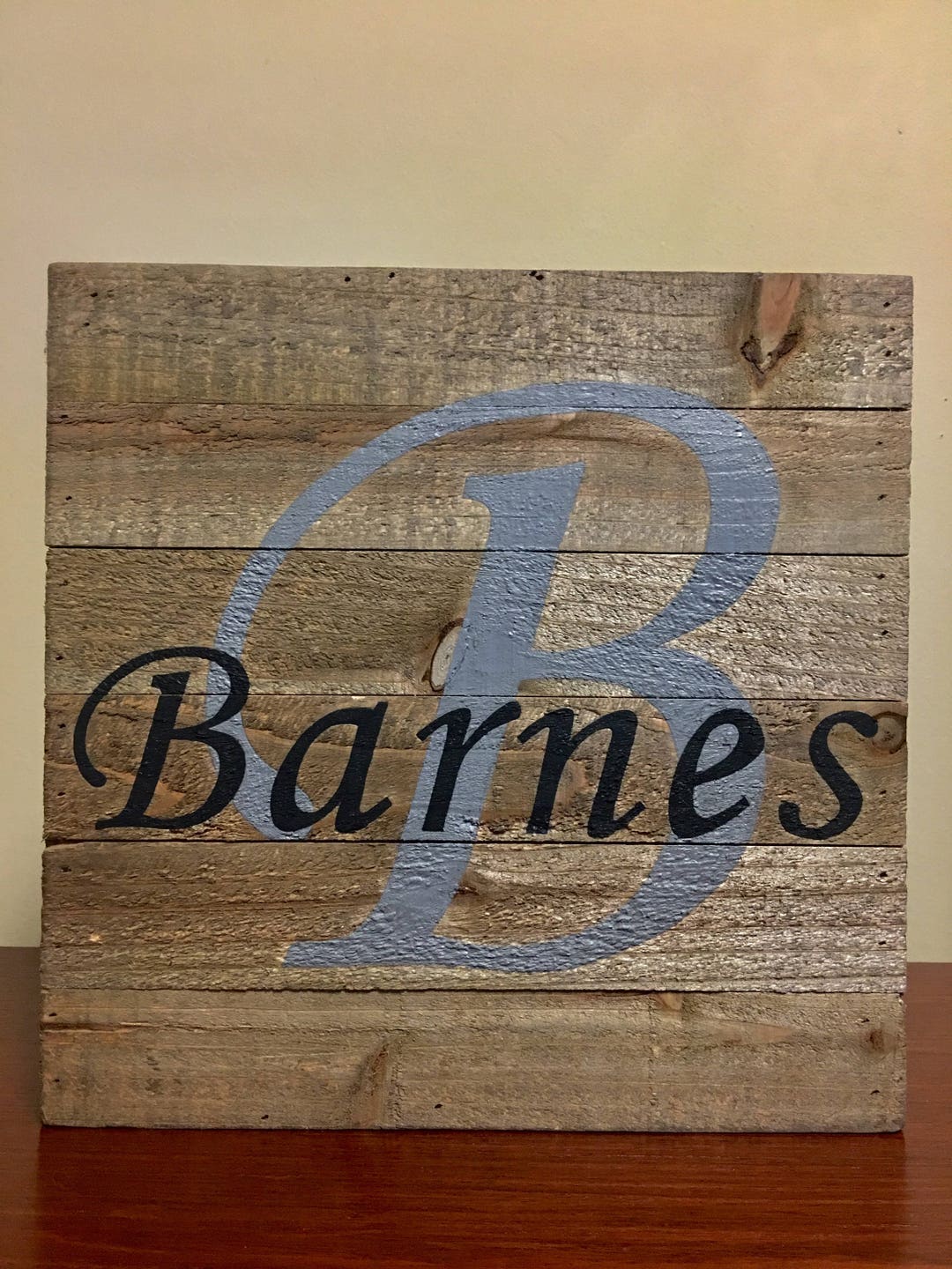 Customized Wood Pallet Canvas - Etsy