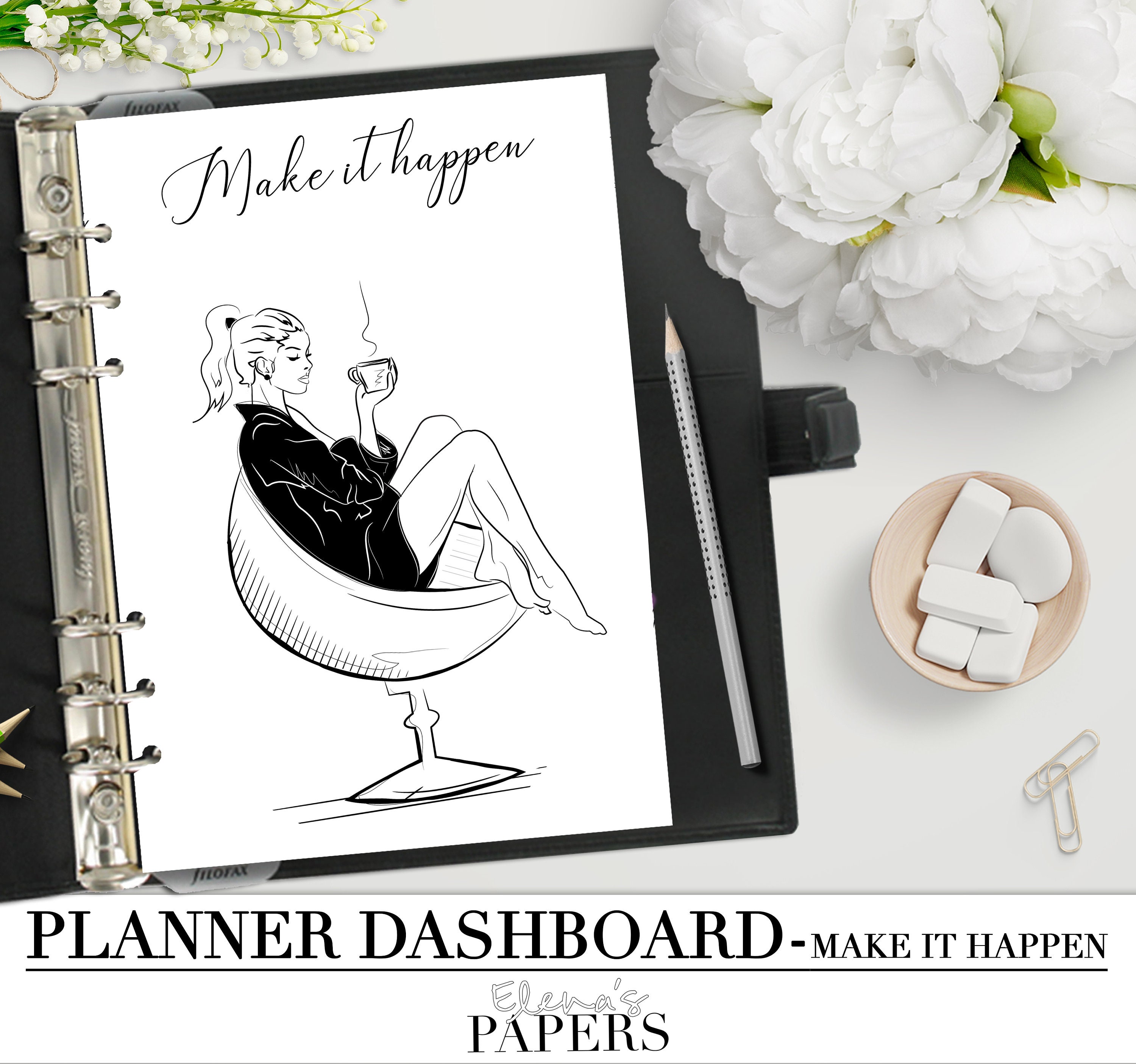 Printable DASHBOARD for Your Pocket Personal A5 and Letter - Etsy Canada