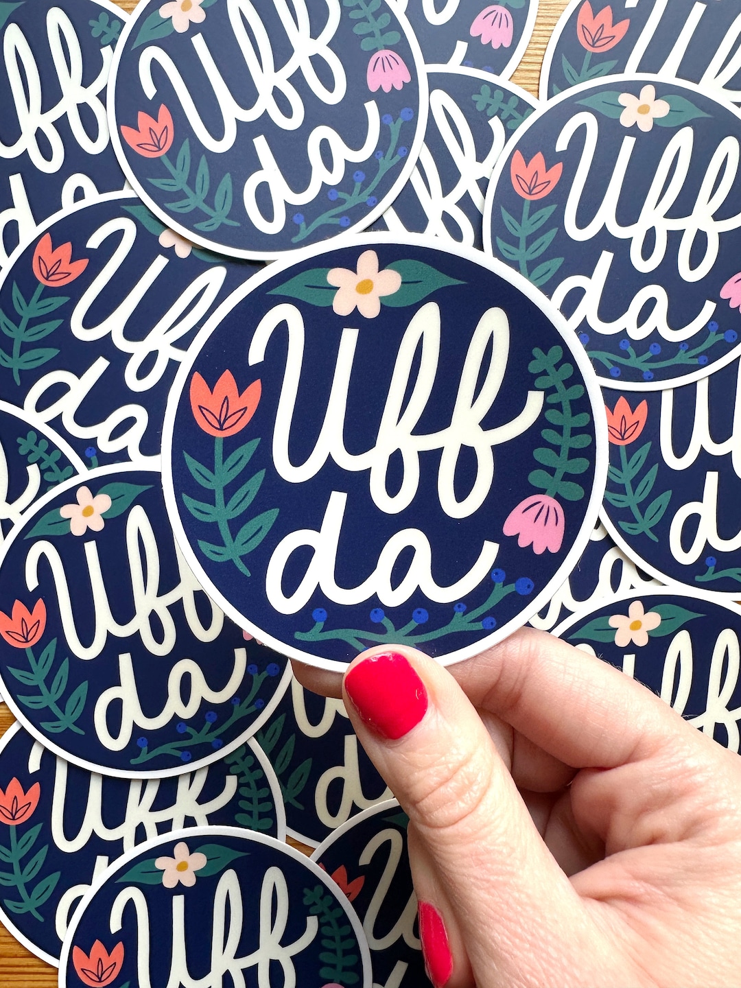 Uff Da Sticker // Vinyl Sticker - Etsy