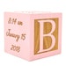 Personalized Baby Block / New Baby Gift / Newborn Baby Gift ...