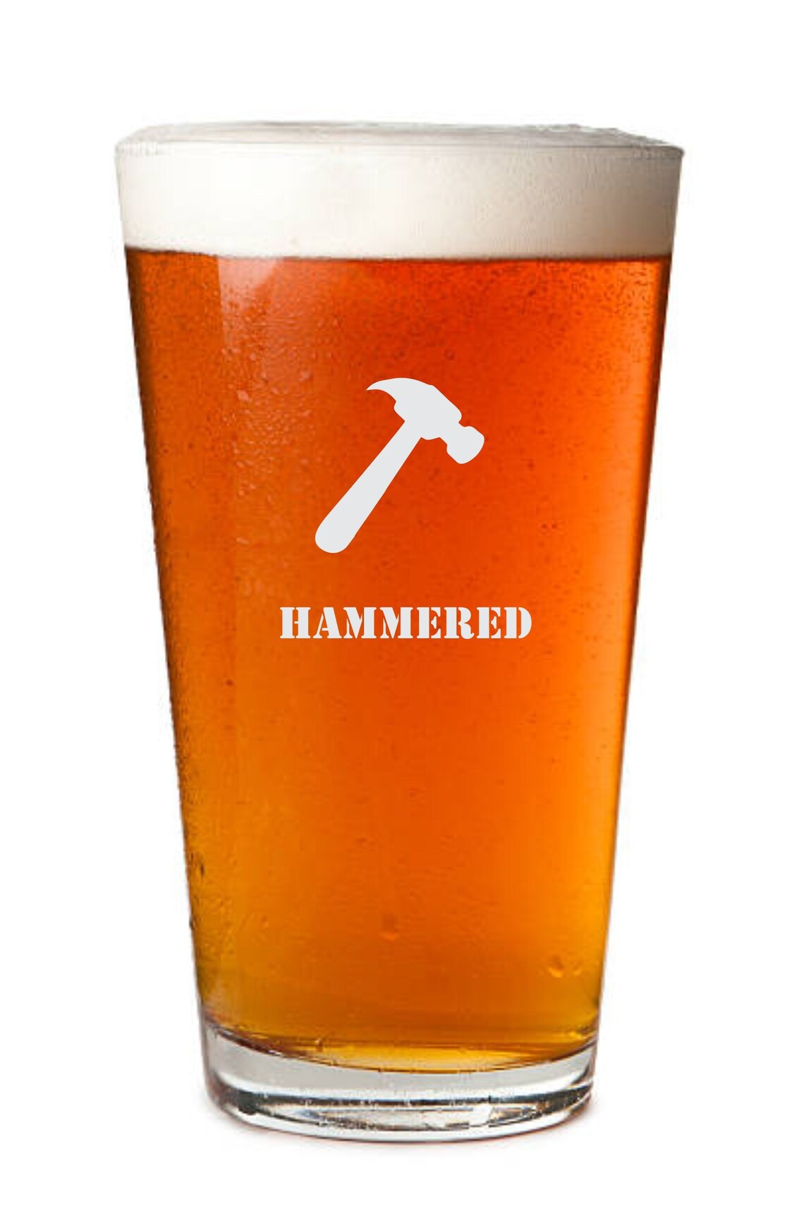 Funny Pint Gifttanked Trashed Smashed Hammereddrinking Set - Etsy