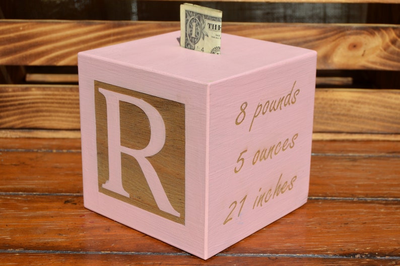 Baby Bank Personalized Baby First Birthday Newborn Baby Gift | Etsy