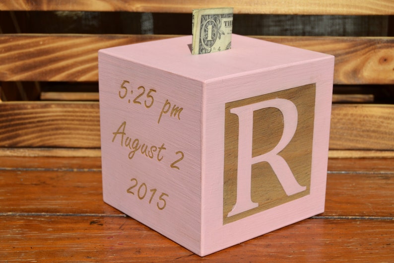 Baby Bank Personalized Baby First Birthday Newborn Baby Gift | Etsy