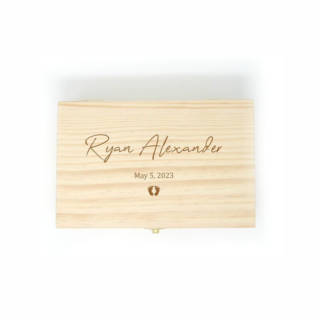 Baby Keepsake Box, Memory Gift Box, Baby Shower Gift, Baby Keepsake ...