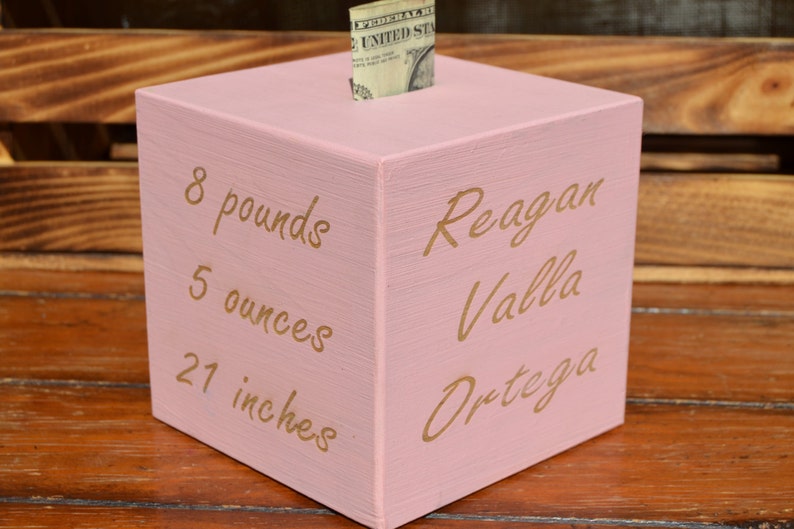 Baby Bank Personalized Baby First Birthday Newborn Baby Gift | Etsy