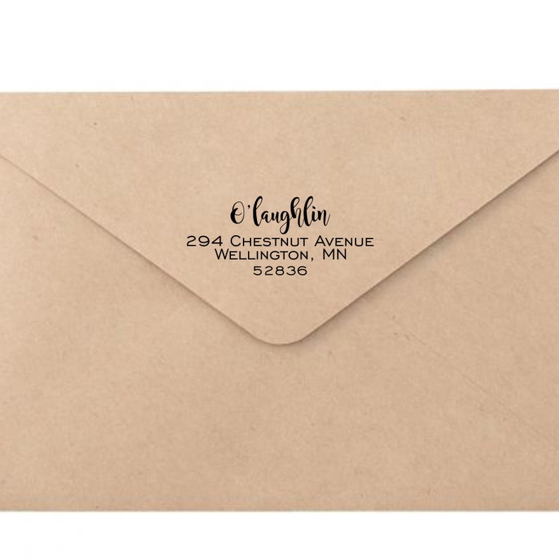 Custom Return Address Stamp Self Inking Return Address | Etsy