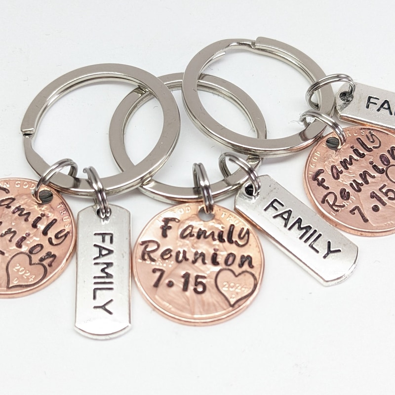 Family Reunion Key Chains - Etsy