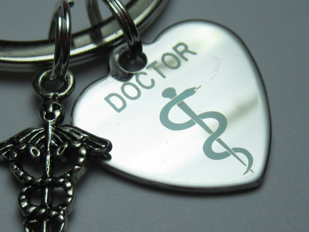 Doctor Keychain Gift Gifts for Doctors New Doctor Doctor - Etsy