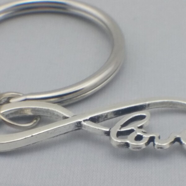 Infinity Key Chain - Etsy