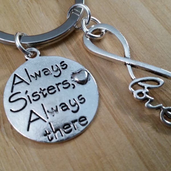 Sister Key Chain - Etsy