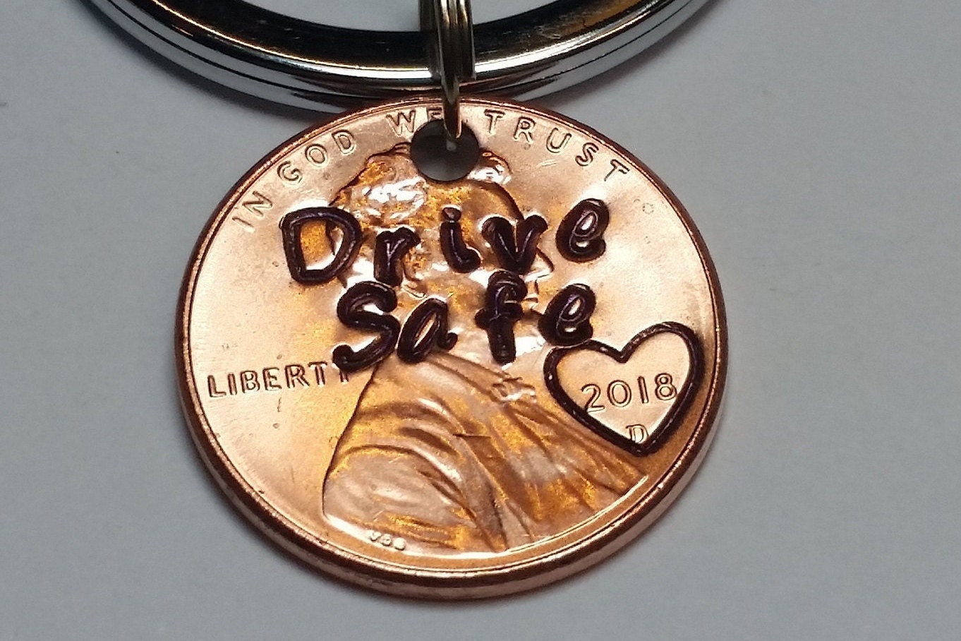Personalized Gift for New Driver Drive Safe Hand Stamped US - Etsy