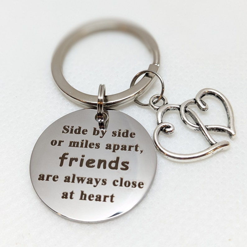 Friendship Gift Best Friends Keychain Gifts for Friends - Etsy
