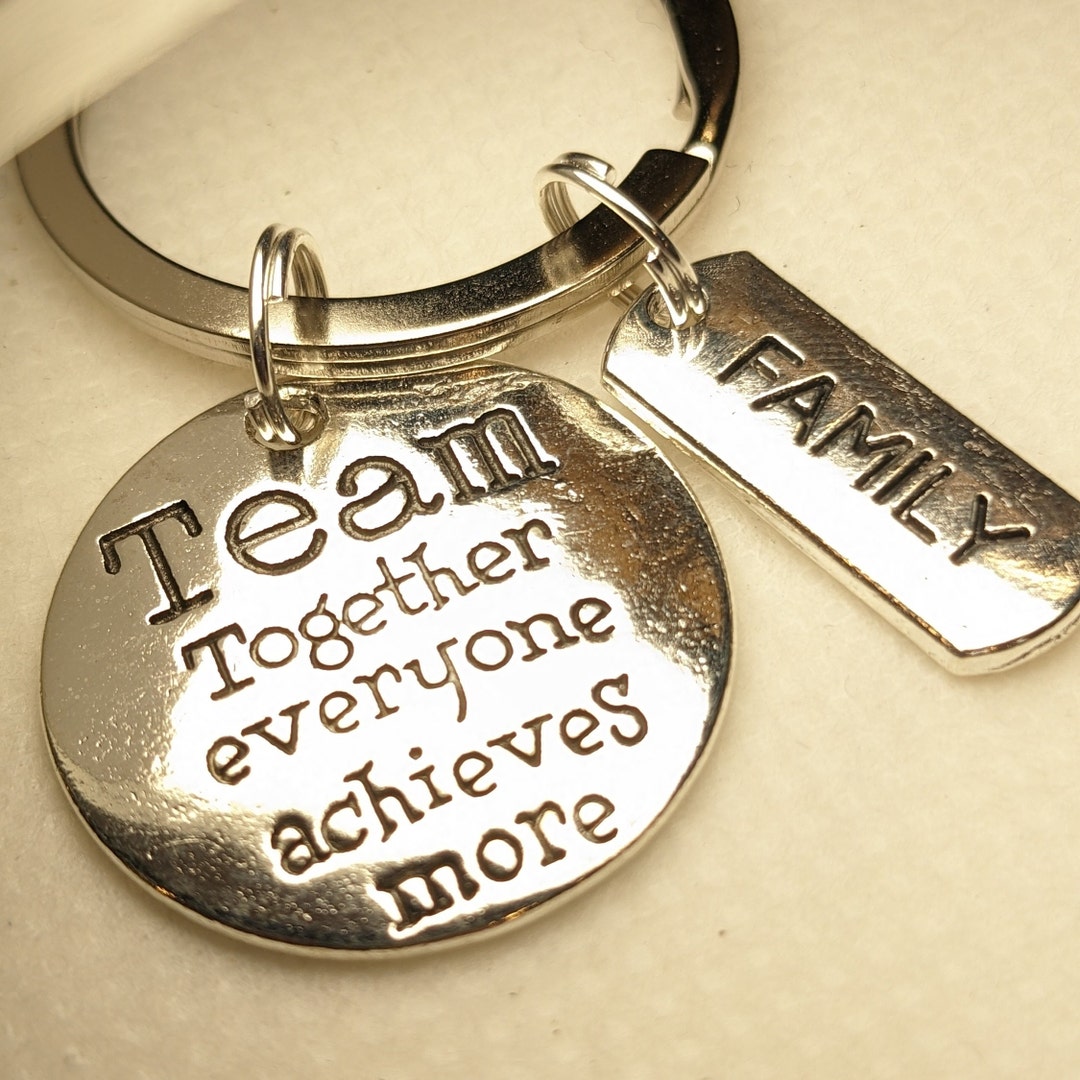 Keychain Gift for Family, Friendship, Teamwork, Birthday Gifts for Kids ...