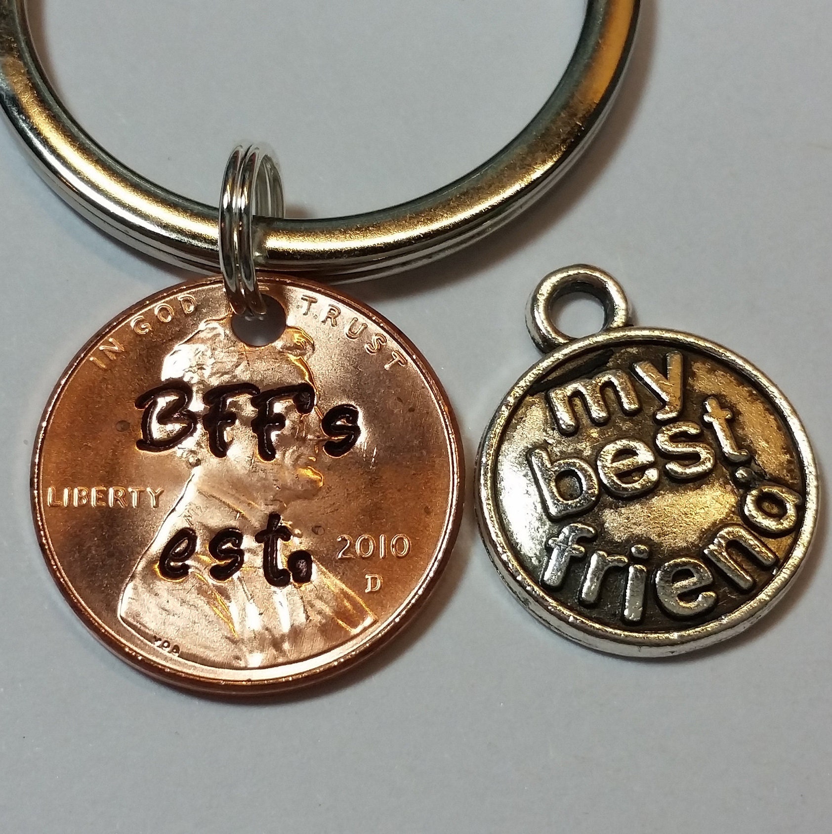 Keychain Set Gift Sets Gift for Best Friends BFF Bestie - Etsy