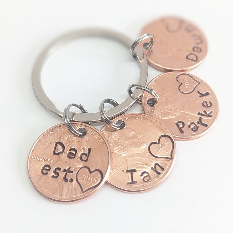 Dad Key Chains - Etsy