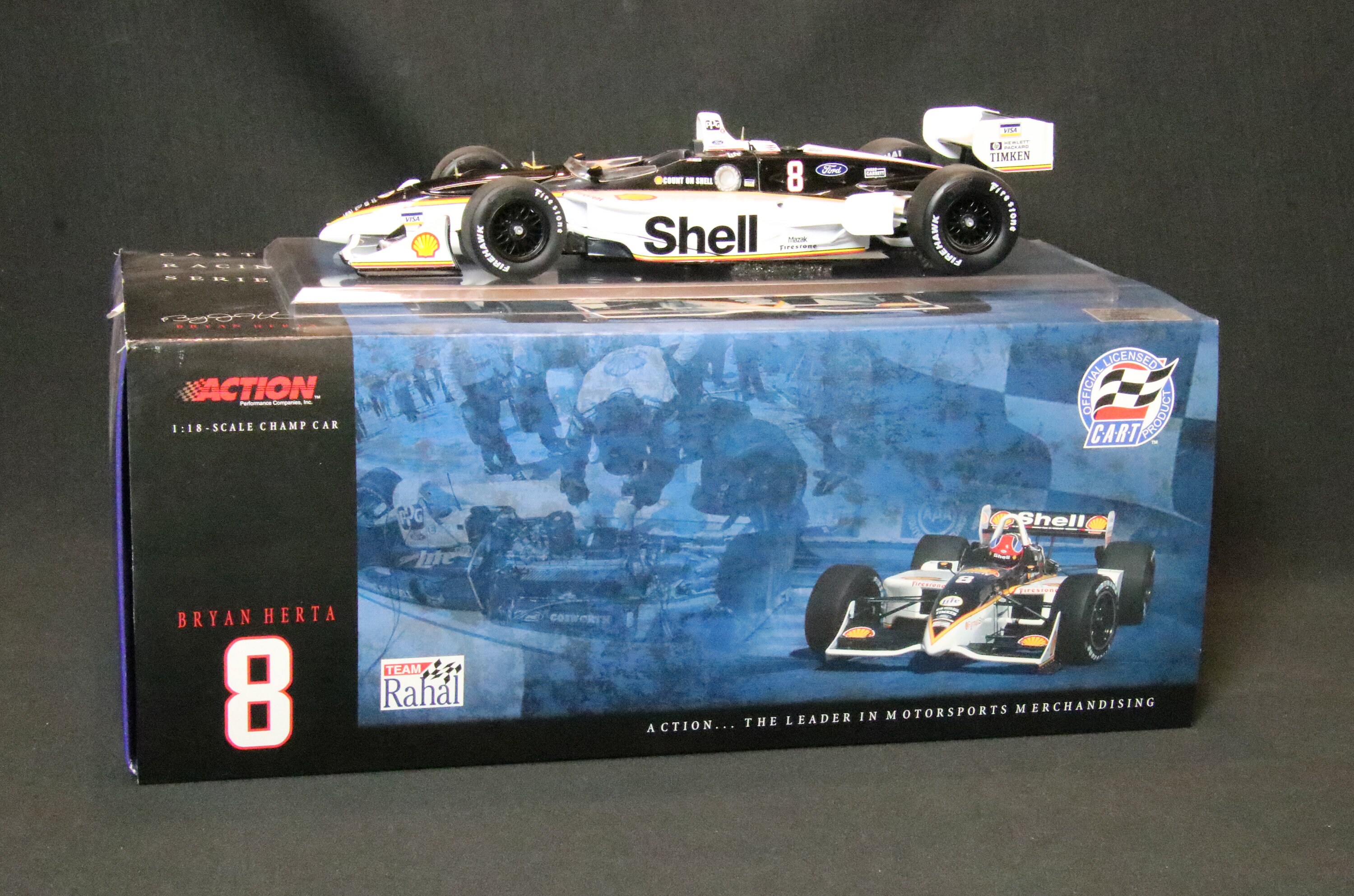 1999 Bryan Herta CART Racing Series 1/18th Scale Die-cast Scale Model ...