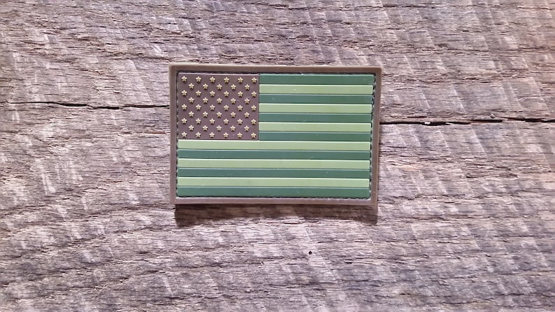 American Flag PVC Patches - Etsy