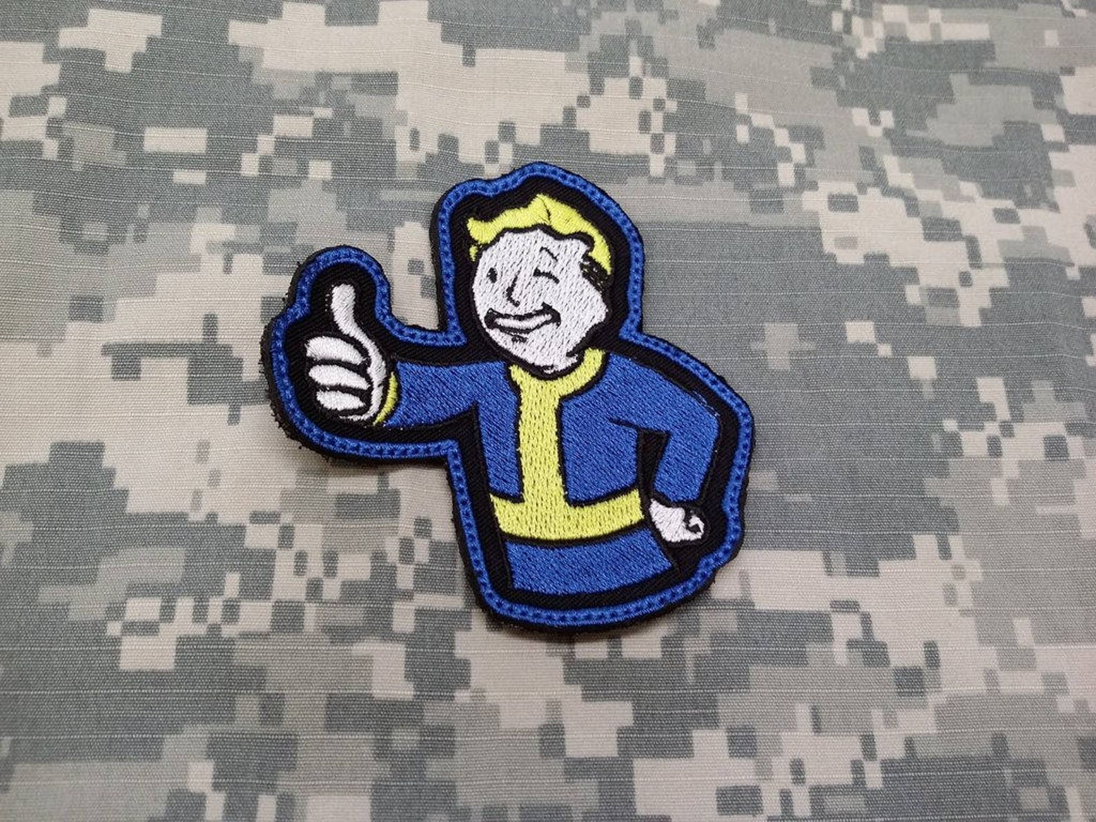 Vault Boy Embroidered Patches - Etsy