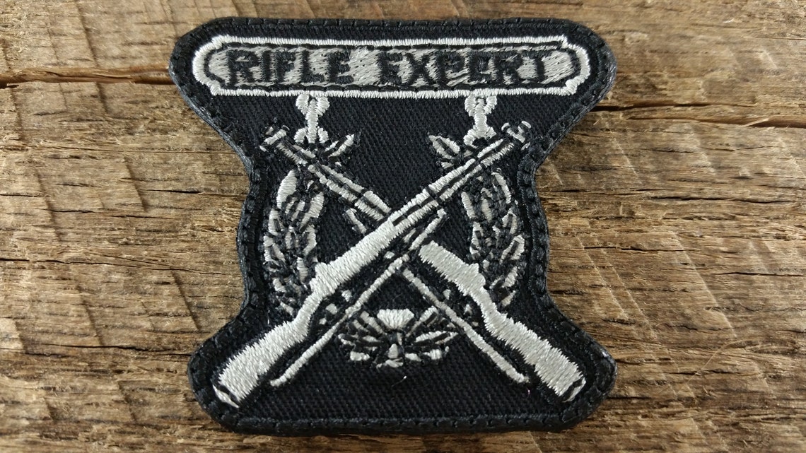 Rifle Expert Marine Badge Patch - Etsy