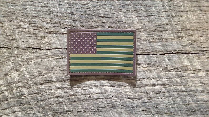 American Flag PVC Patches - Etsy