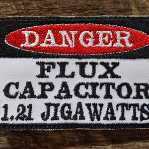 Back to the Future Embroidered Patches - Etsy
