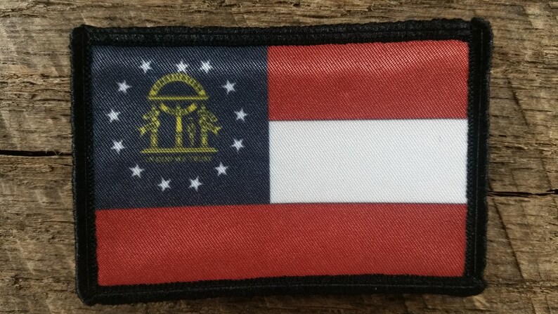 State Flag Patch: Alabama-georgia - Etsy
