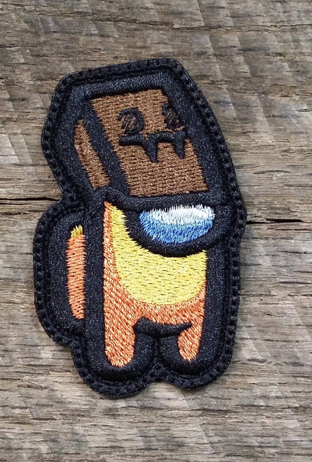 Among Us Crew Mate/imposter Paperbag Hat Patches - Etsy