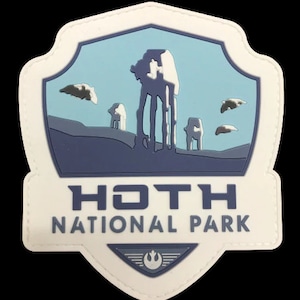 Star Wars National Park PVC Patches Series 2 - Etsy