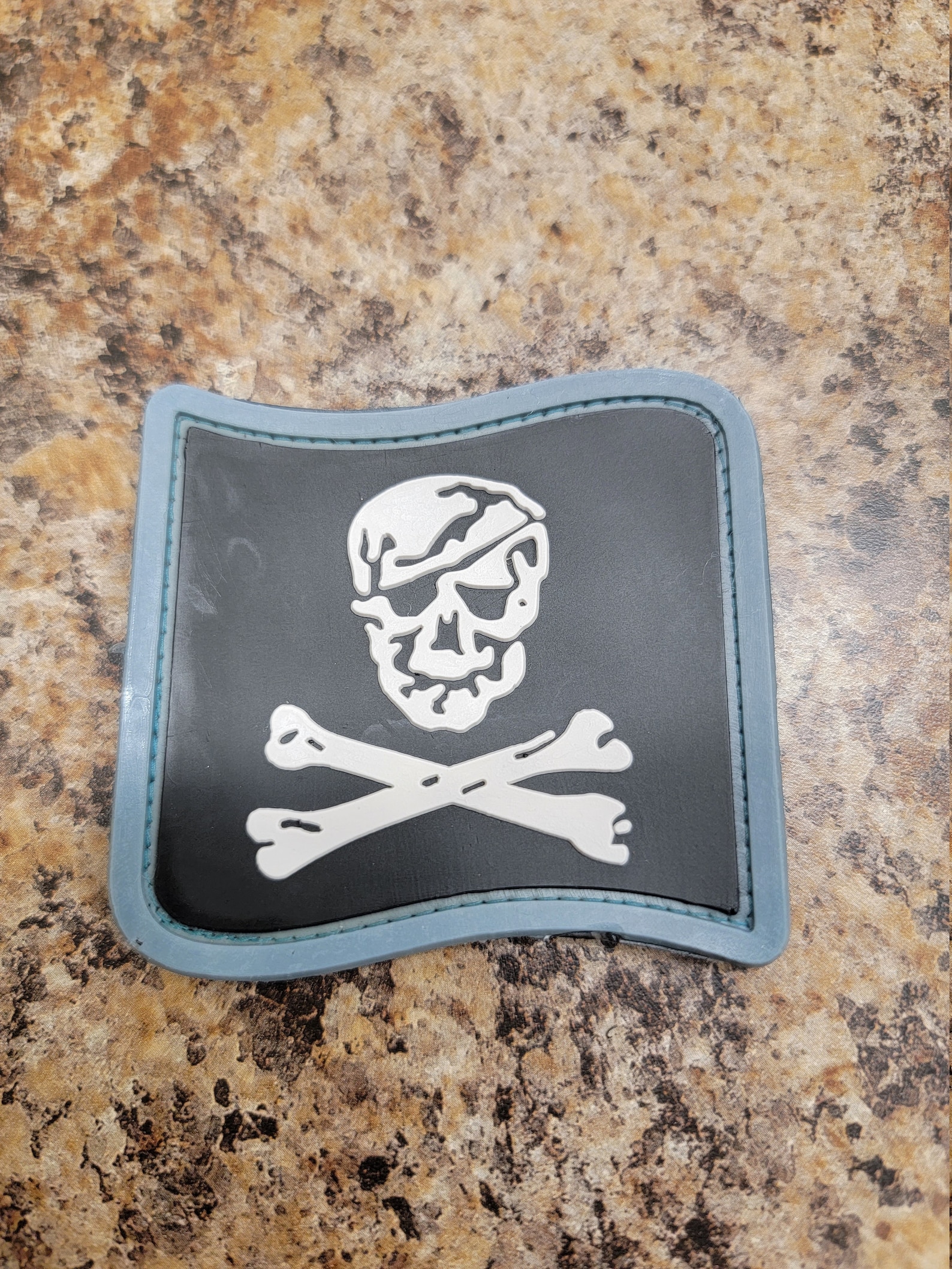 Pirate Flag Patches PVC Velcro Multiple Sizes Morale - Etsy