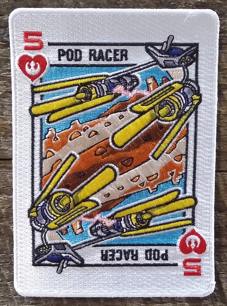 Star Wars Embroidered Playing Cards Patches LIMITED QUANTITY - Etsy
