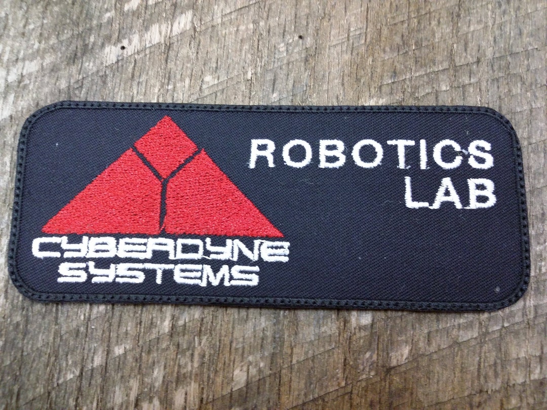 Cyberdyne Robotics Lab Embroidered Patch - Etsy