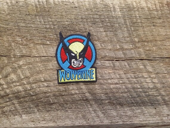 Marvel Wolverine Embroidered Patches - Etsy UK