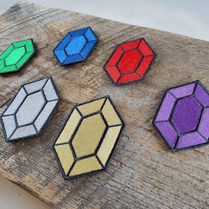 Legend of Zelda -inspired Rupees 6 Pc Collection - Etsy