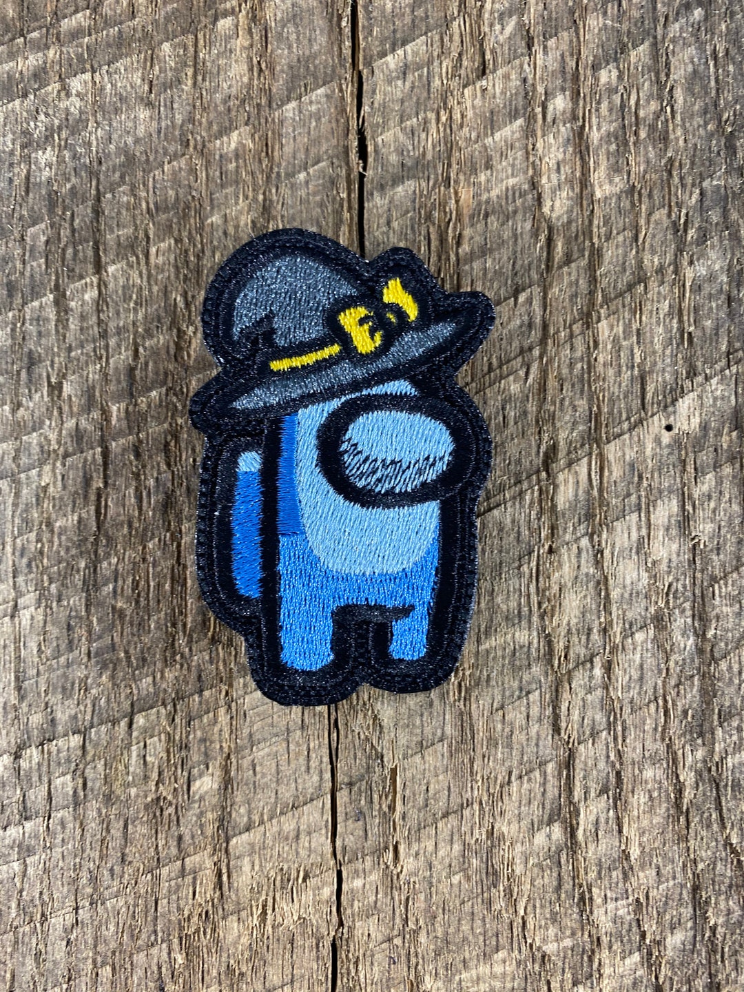 Among Us Crew Mate/imposter Witch Hat Patch - Etsy