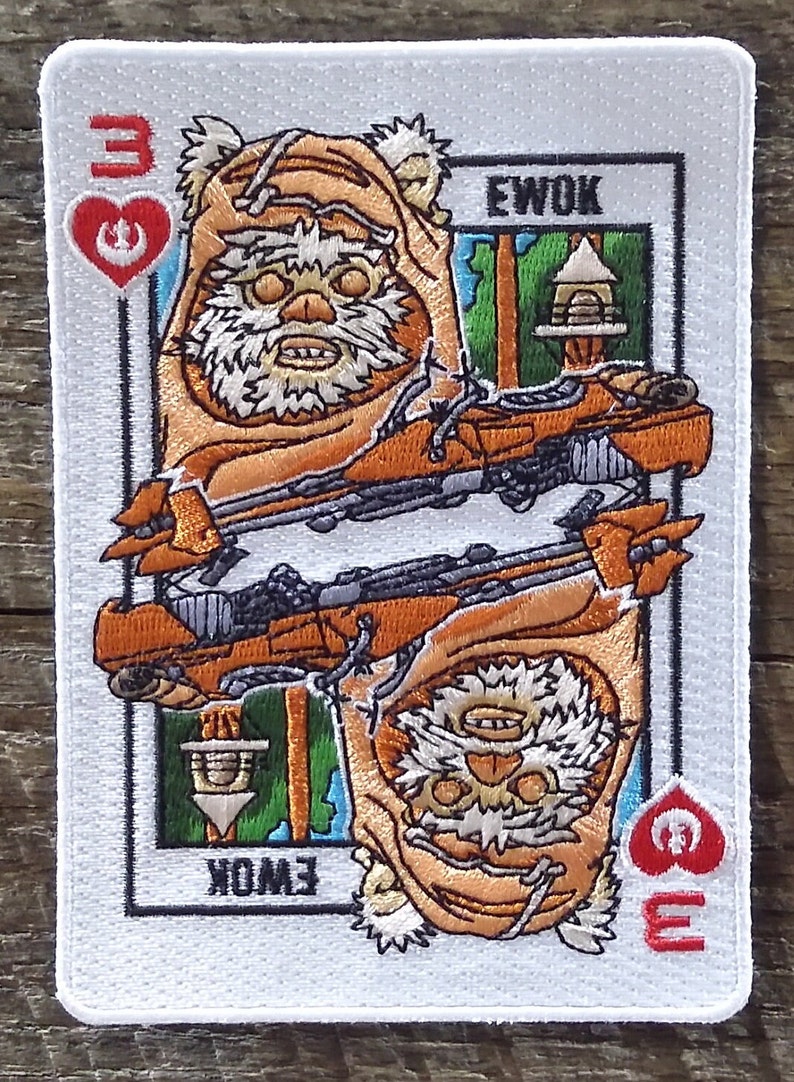 Star Wars Embroidered Playing Cards Patches LIMITED QUANTITY - Etsy