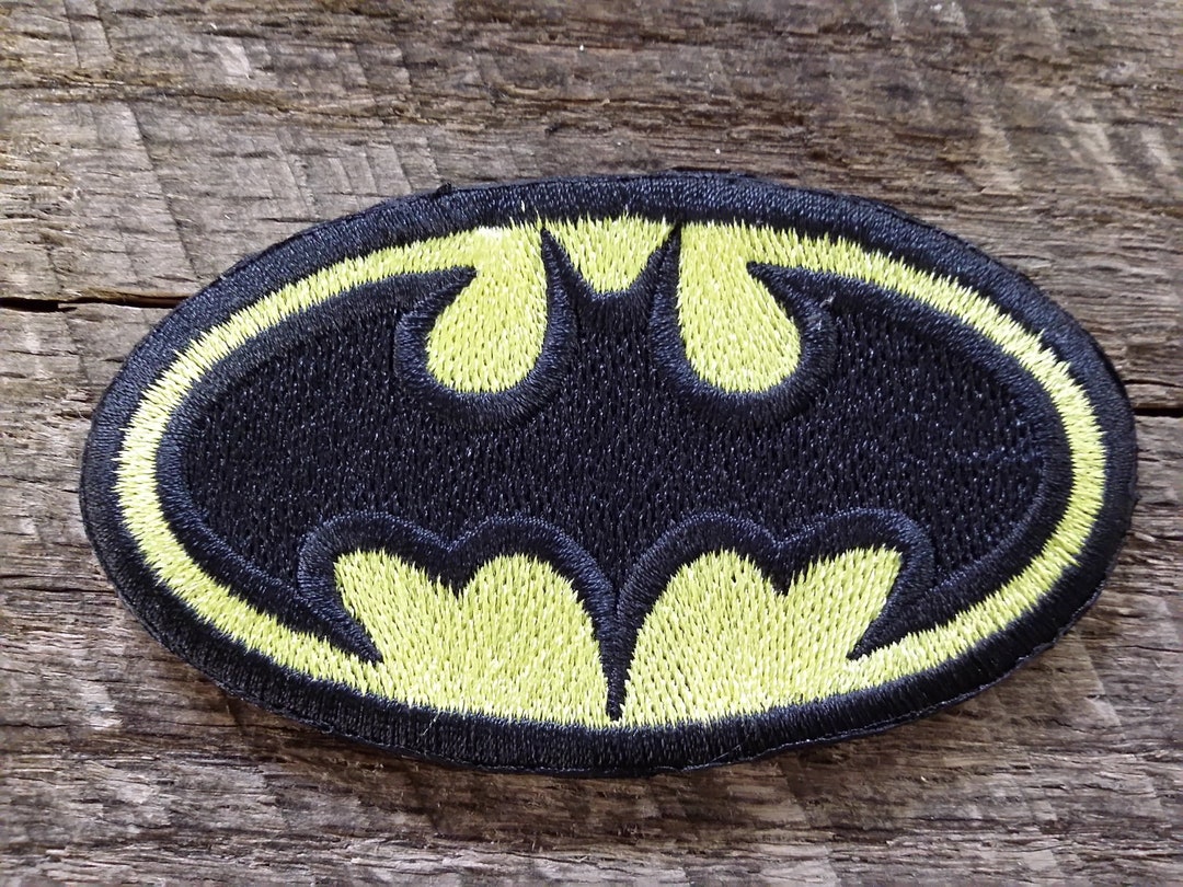 Batman Embroidered Logo Patches - Etsy