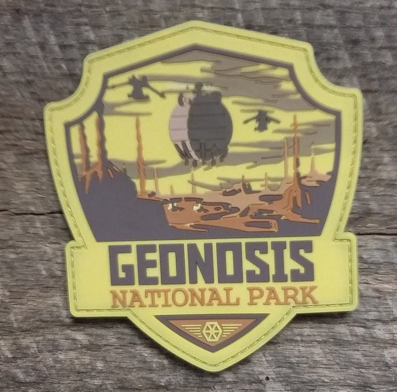 Star Wars National Park PVC Patches Series 2 - Etsy