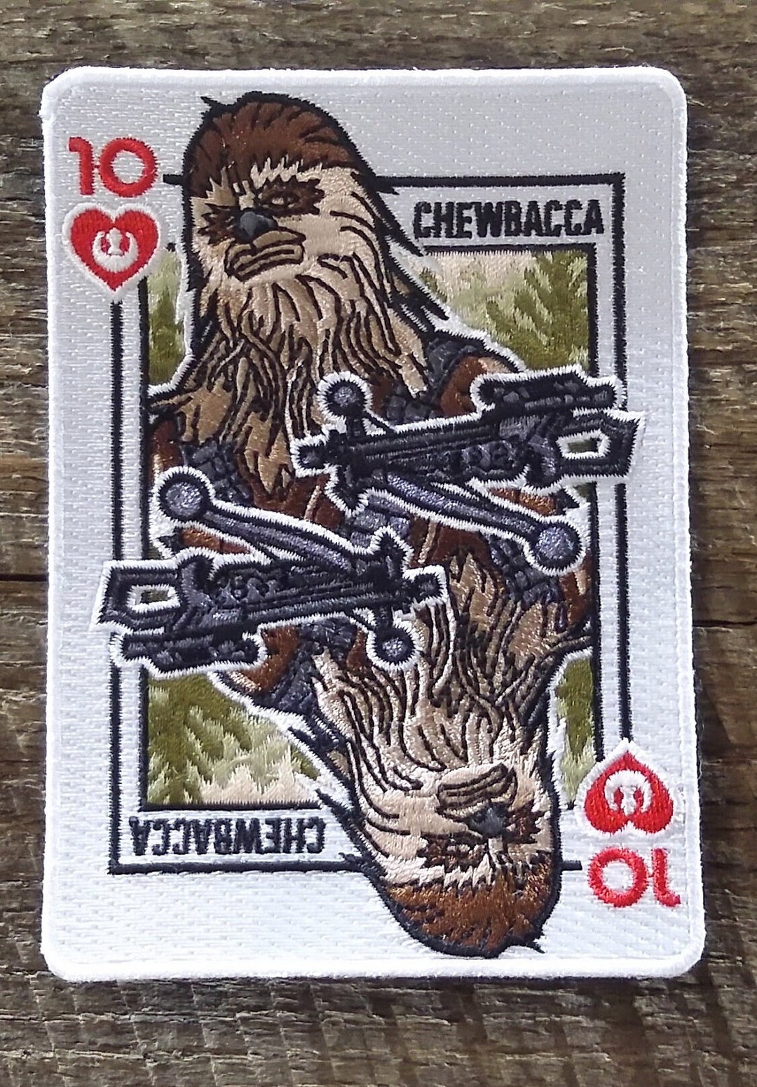 Star Wars Embroidered Playing Cards Patches LIMITED QUANTITY - Etsy