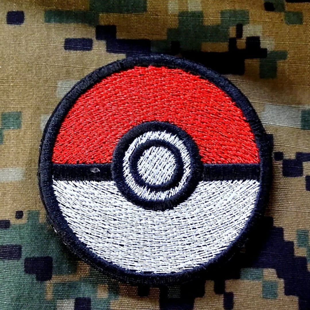 Pokemon Embroidered Patches - Etsy