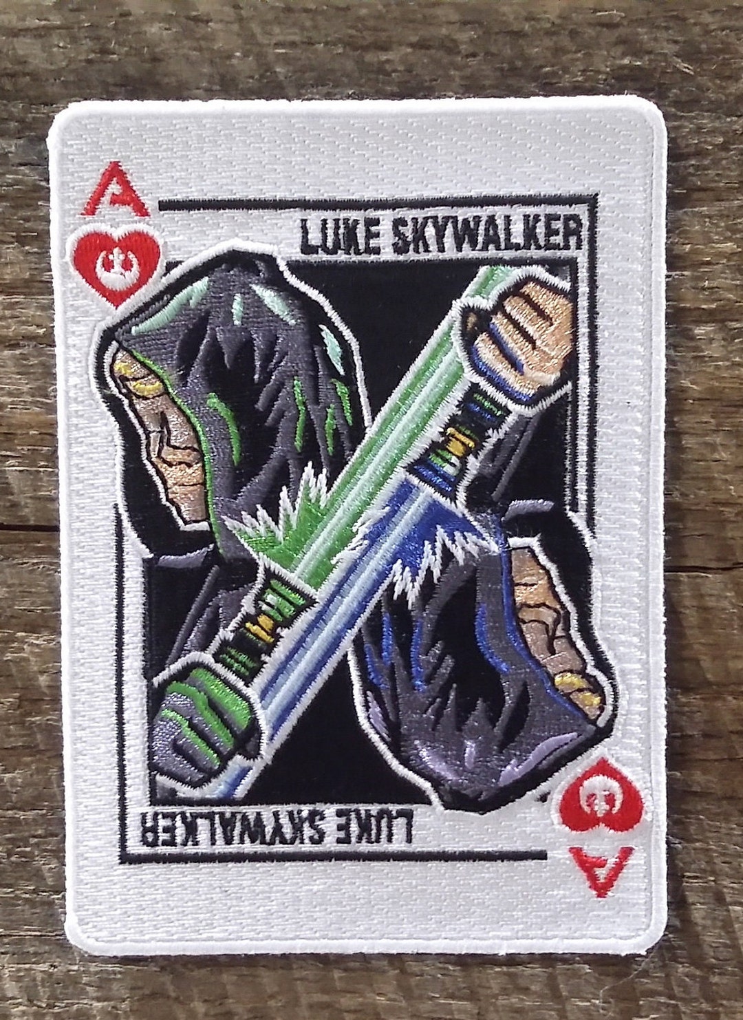 Star Wars Embroidered Playing Cards Patches LIMITED QUANTITY! Series 1 ...
