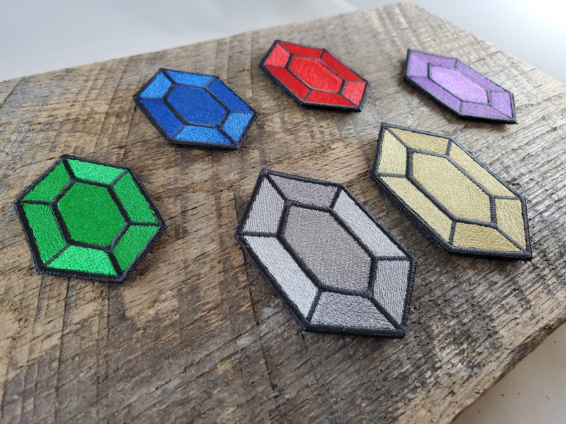 Legend of Zelda inspired Rupees 6 Pc Collection | Etsy