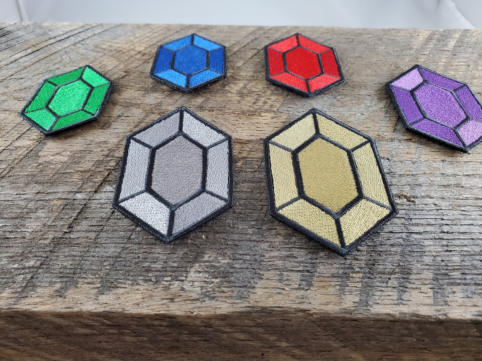 Legend of Zelda inspired Rupees 6 Pc Collection | Etsy