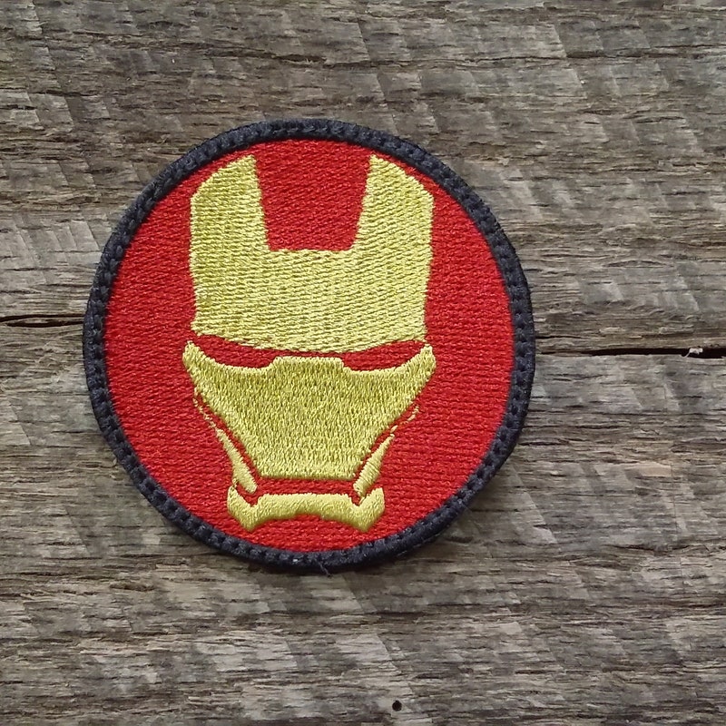 Iron Man Patch - Etsy