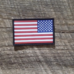 American Flag PVC Patches - Etsy
